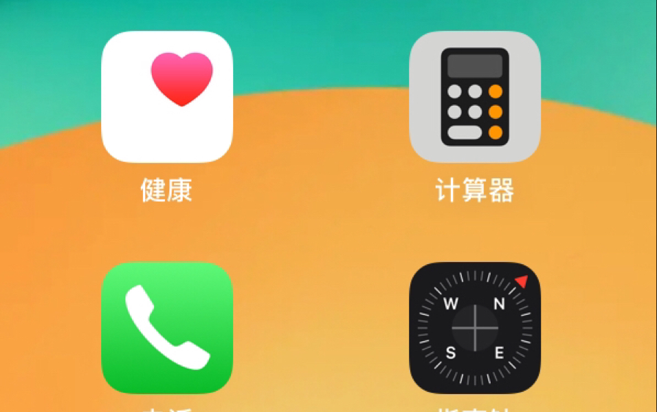 ...健康、计算器、指南针和天气!任务进程:成功砸壳巨魔签名安装,但是…