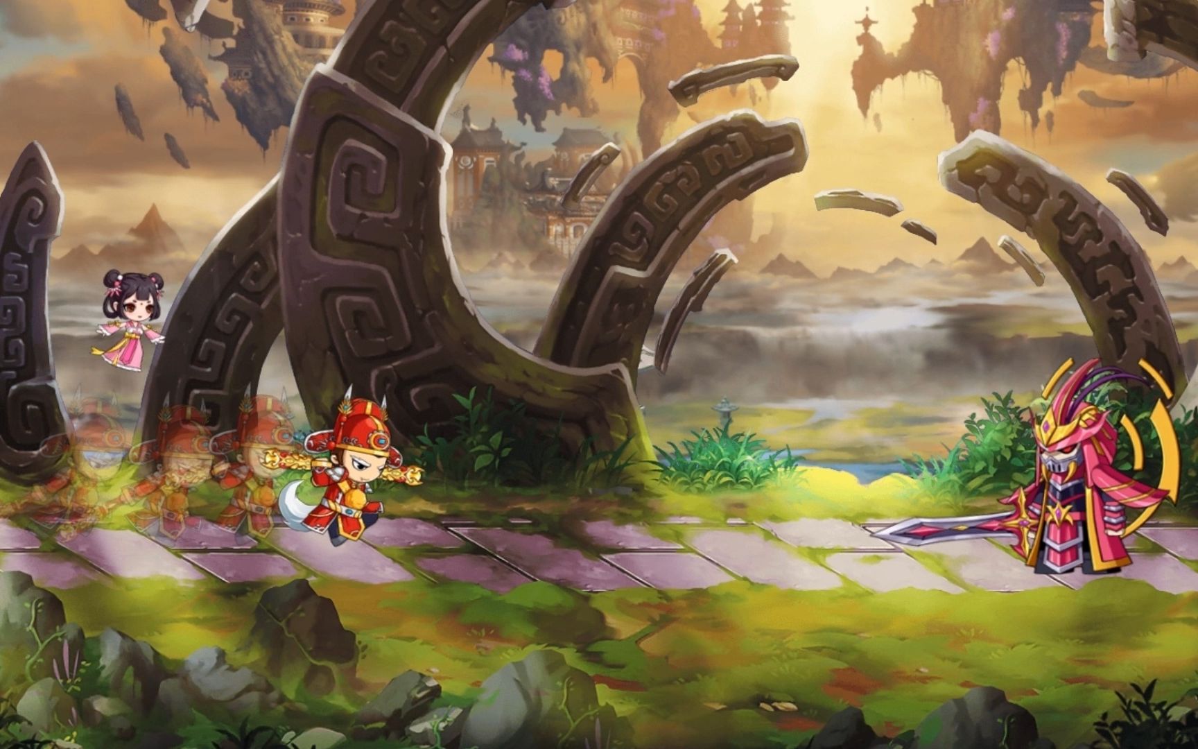 【造梦无双】绝仙门赤月神君 50w悟空单人不灭攻略_哔哩哔哩bilibili_造梦无双