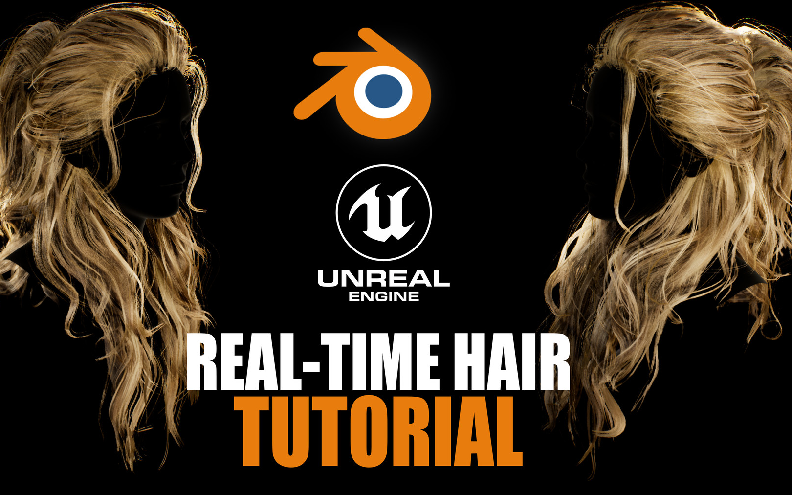 【Blender】Blender to Unreal Engine 4 制作UE4头发游戏资产
