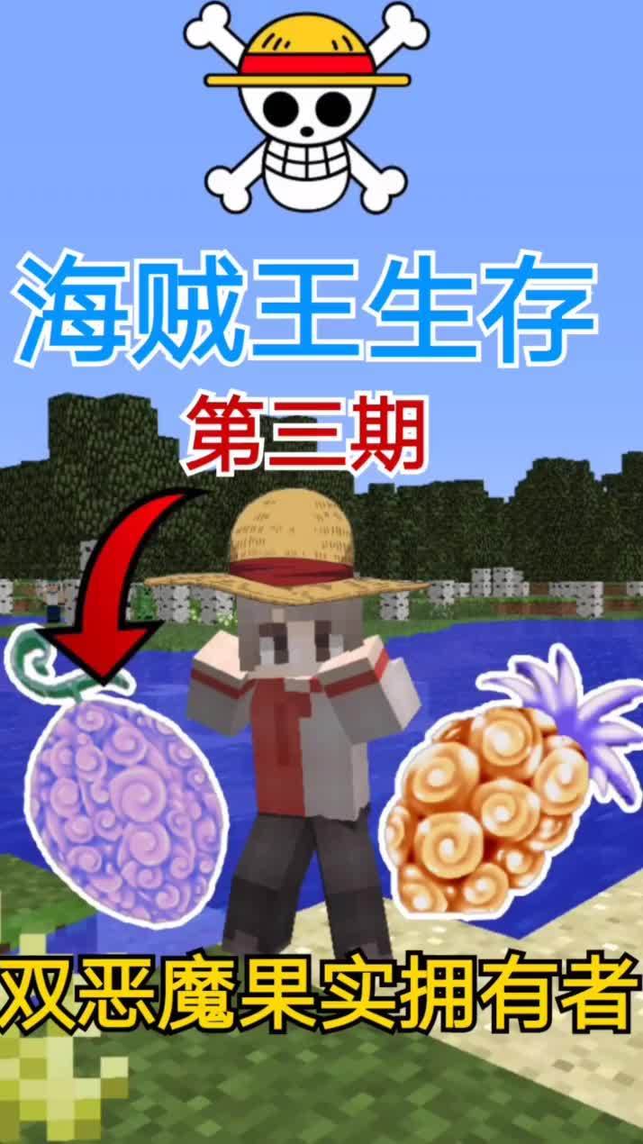 我的世界海贼王生存3这期我们开了那么多宝箱全部是空的