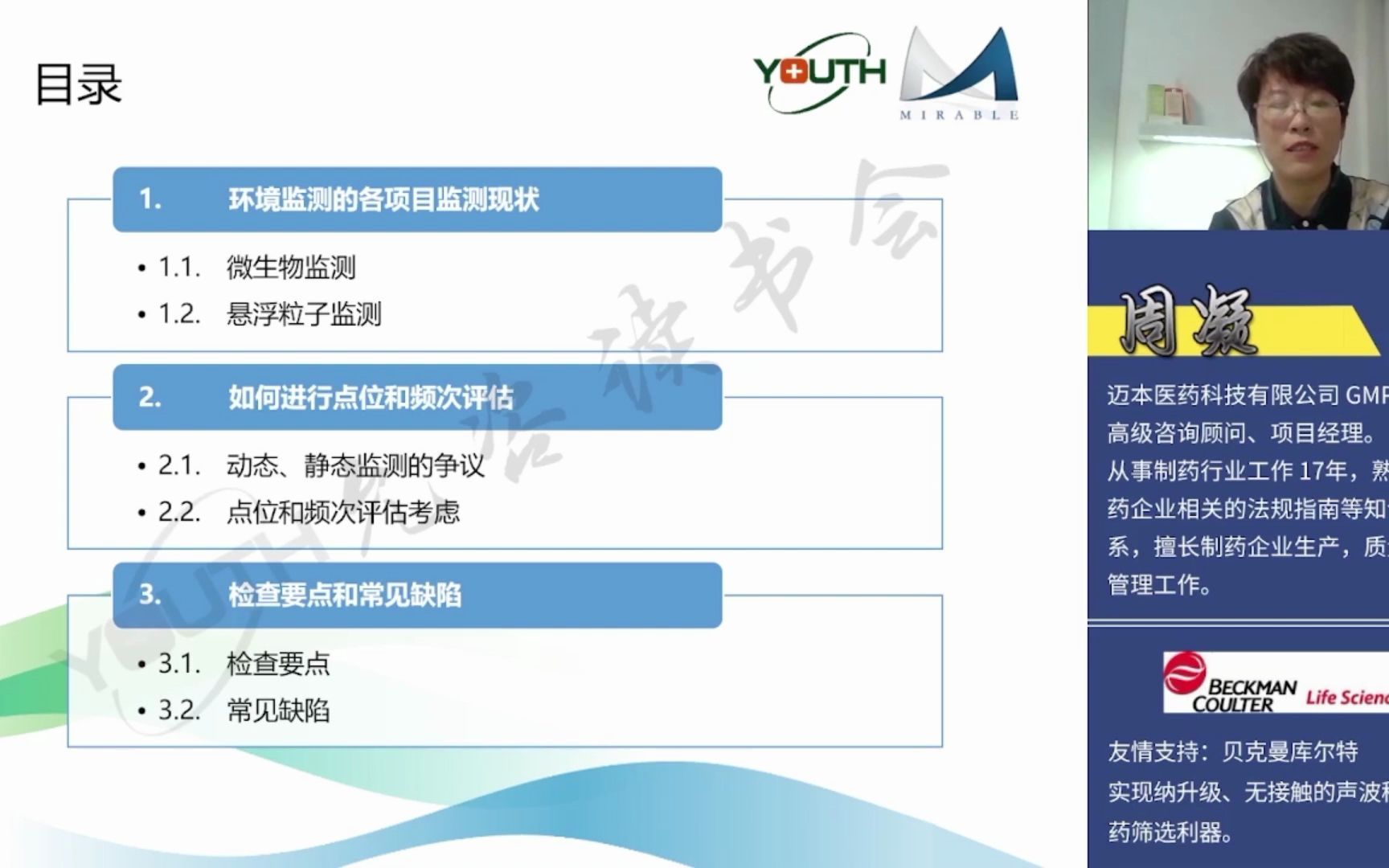 如何进行环境监测(悬浮粒子)和检查要点及常见缺陷