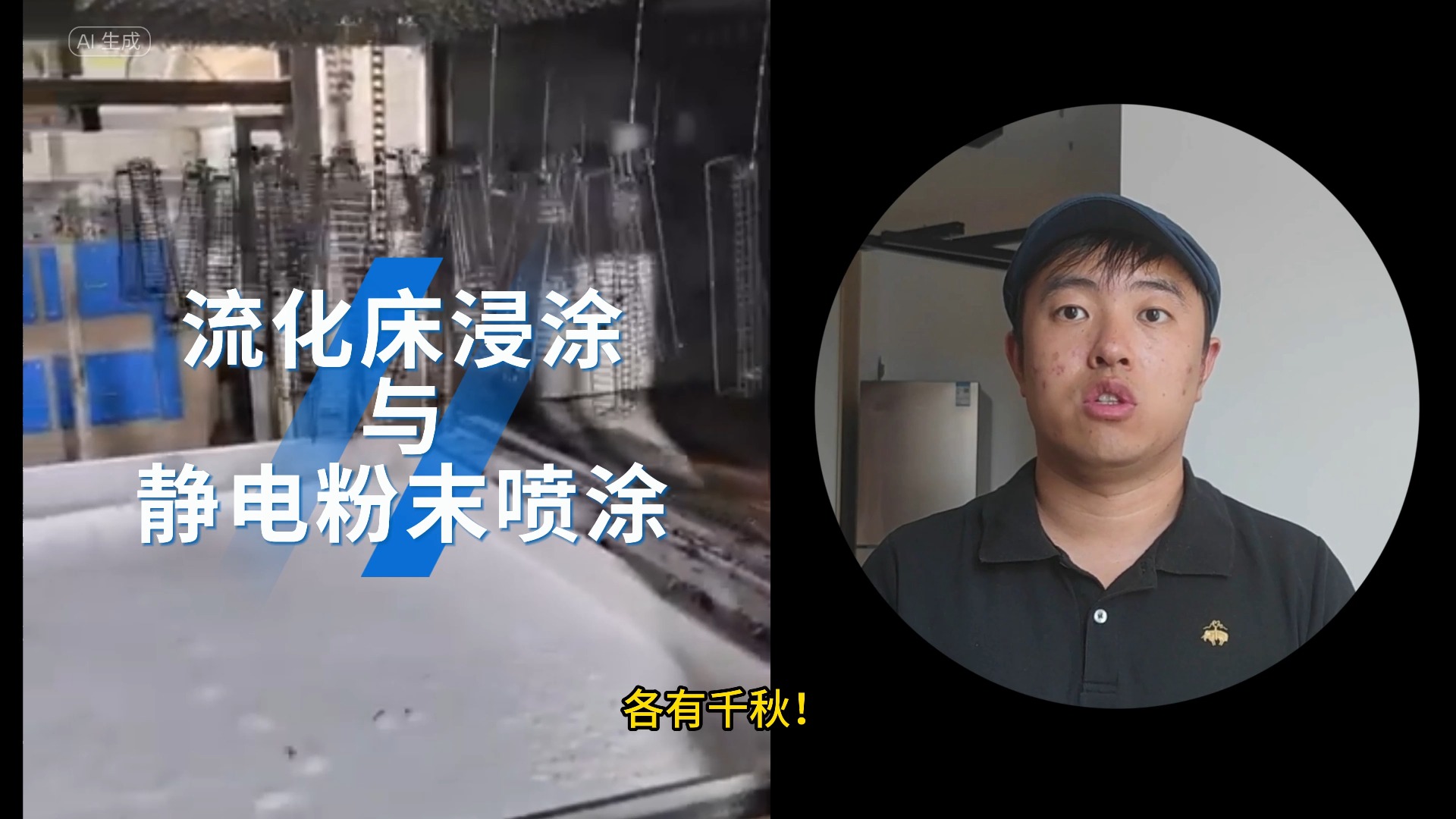 流化床浸涂与静电粉末喷涂