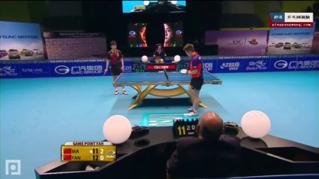...国际乒联巡回赛总决赛 男单决赛 马龙vs樊振东 乒乓球比赛视频 完整版