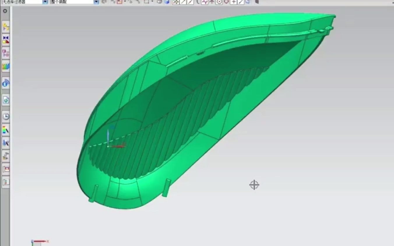 4.如何快速摆正产品 找到产品出模方向1