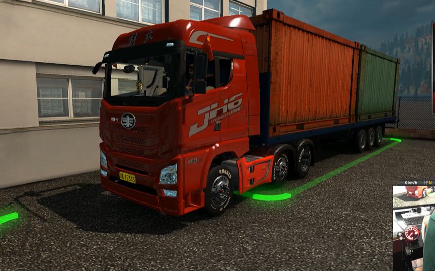 欧洲卡车模拟2_1.28 (台湾 解放JH6)