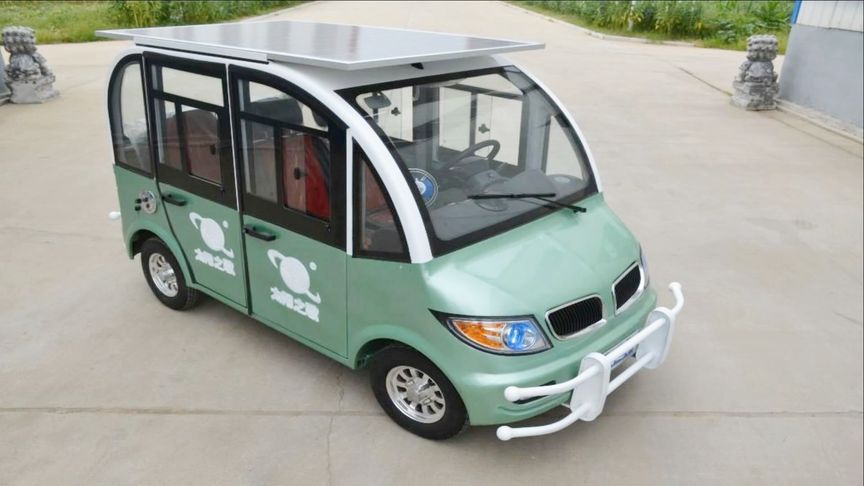 农村三轮电动车安装太阳能发电,永不断电是真的么?可以不充电么