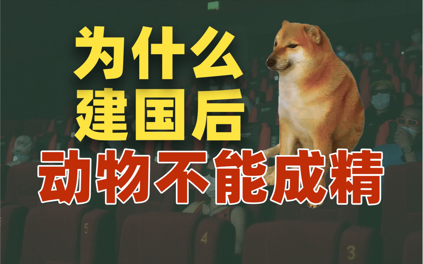 为什么“建国后动物不准成精”?【雪鸡观察局158】