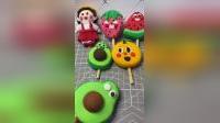 废物利用:一次性筷子制作粘土水果冰棍