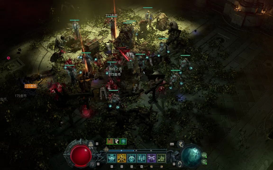 暗黑4 当纯召流死灵遇上无限刷怪bug._单机游戏热门视频