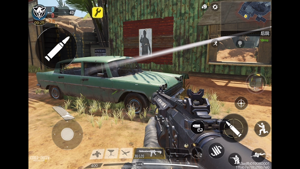 拿伤害判定做命中反馈,所以不知道冷气弹在隔墙/非隔墙能不能拿信息...