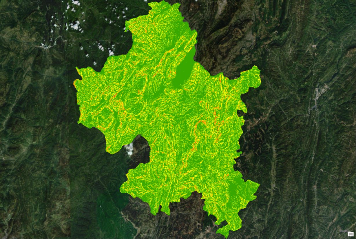 第十二届全国大学生GIS应用技能大赛下午题1题解