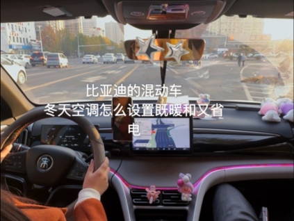 比亚迪的混动车,冬天空调怎么设置既暖和又省电?