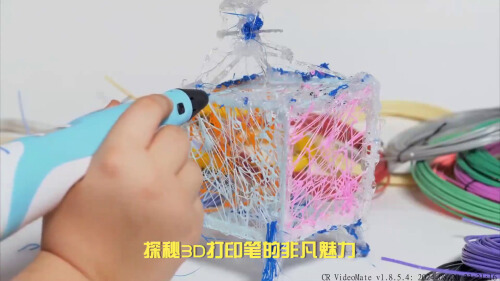 3D打印笔究竟有多厉害?老外实力炫技,成品简直太拉风了!