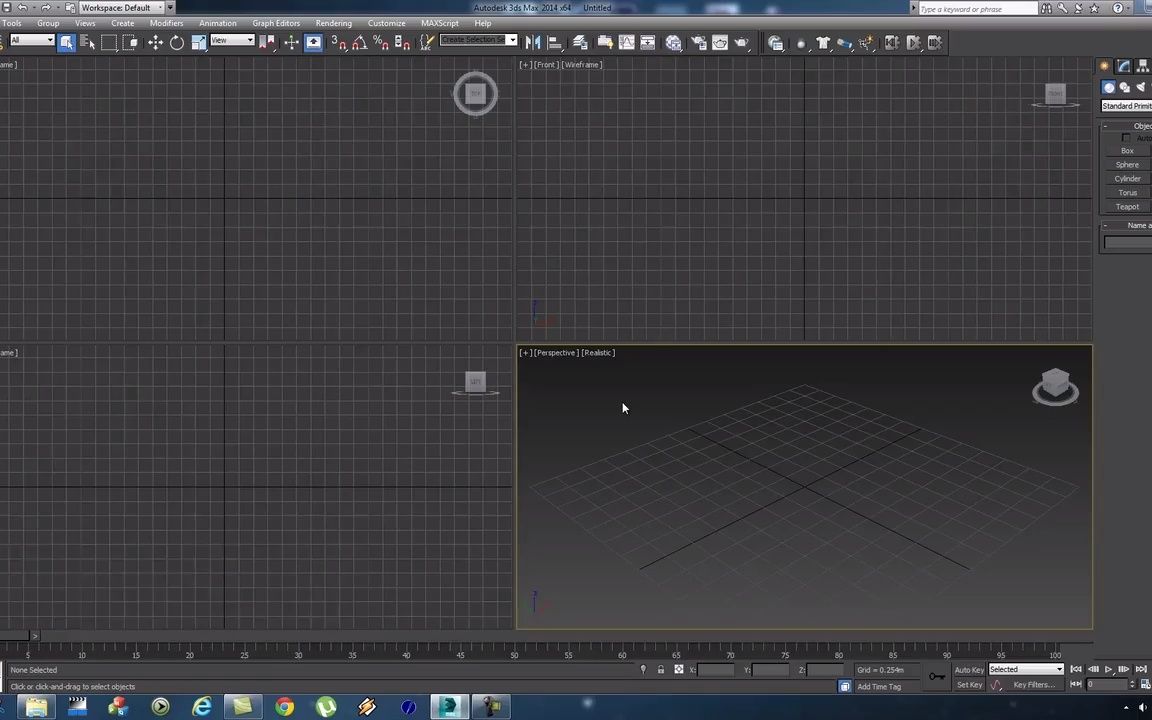 05 - 在3dsmax中创建基本的几何