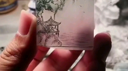 雅石玉雕工作室: 玉石雕刻定制翡翠山水挂件吊坠牌子,玉雕图案设计 #...