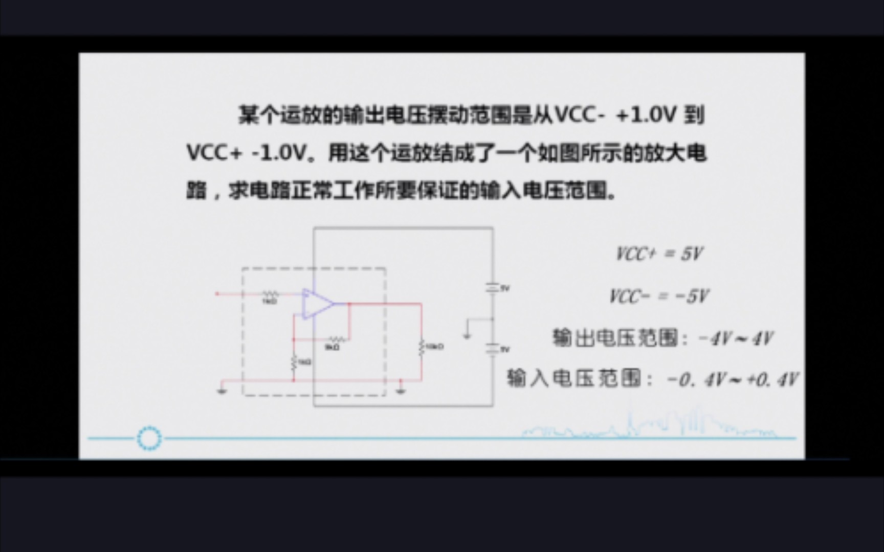 6.32 输出电压饱和的实例
