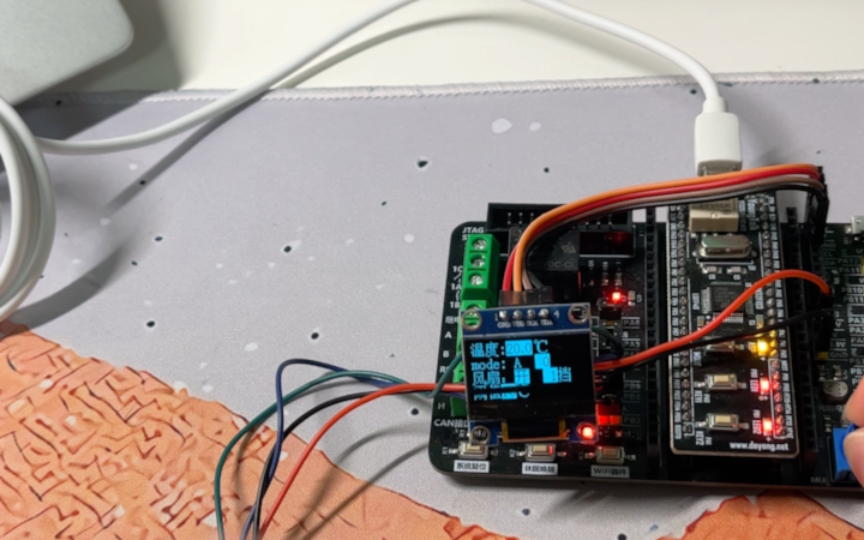 Labview与STM32 使用TCP/IP通信的智能家居系统