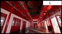 ENS 渲染动画 古建筑动画