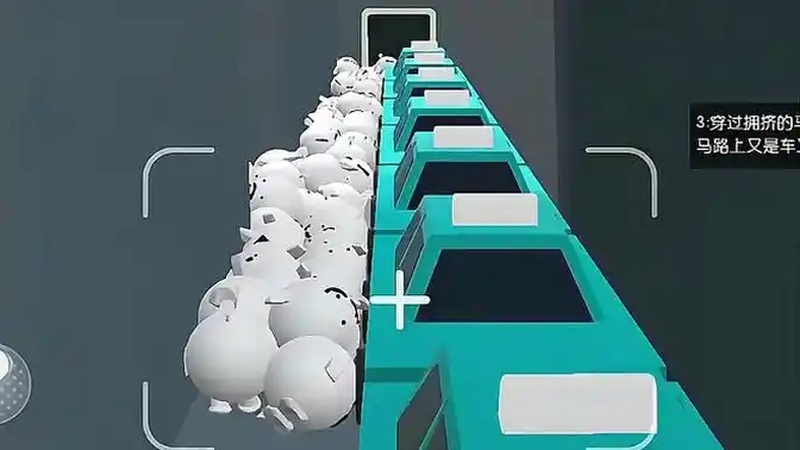 《人群模拟器》这是一张超现实主义地图!情景超级还原现实主义题材!...