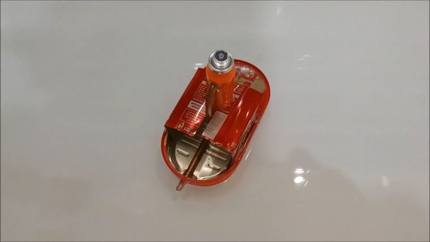 小制作:简易玩具蒸汽小船