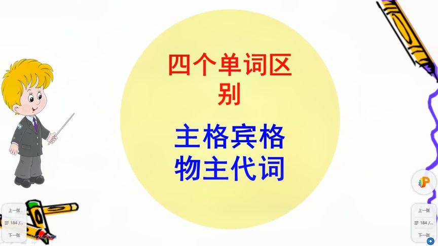 四个单词快速区分主格宾格物主代词,你还等什么?