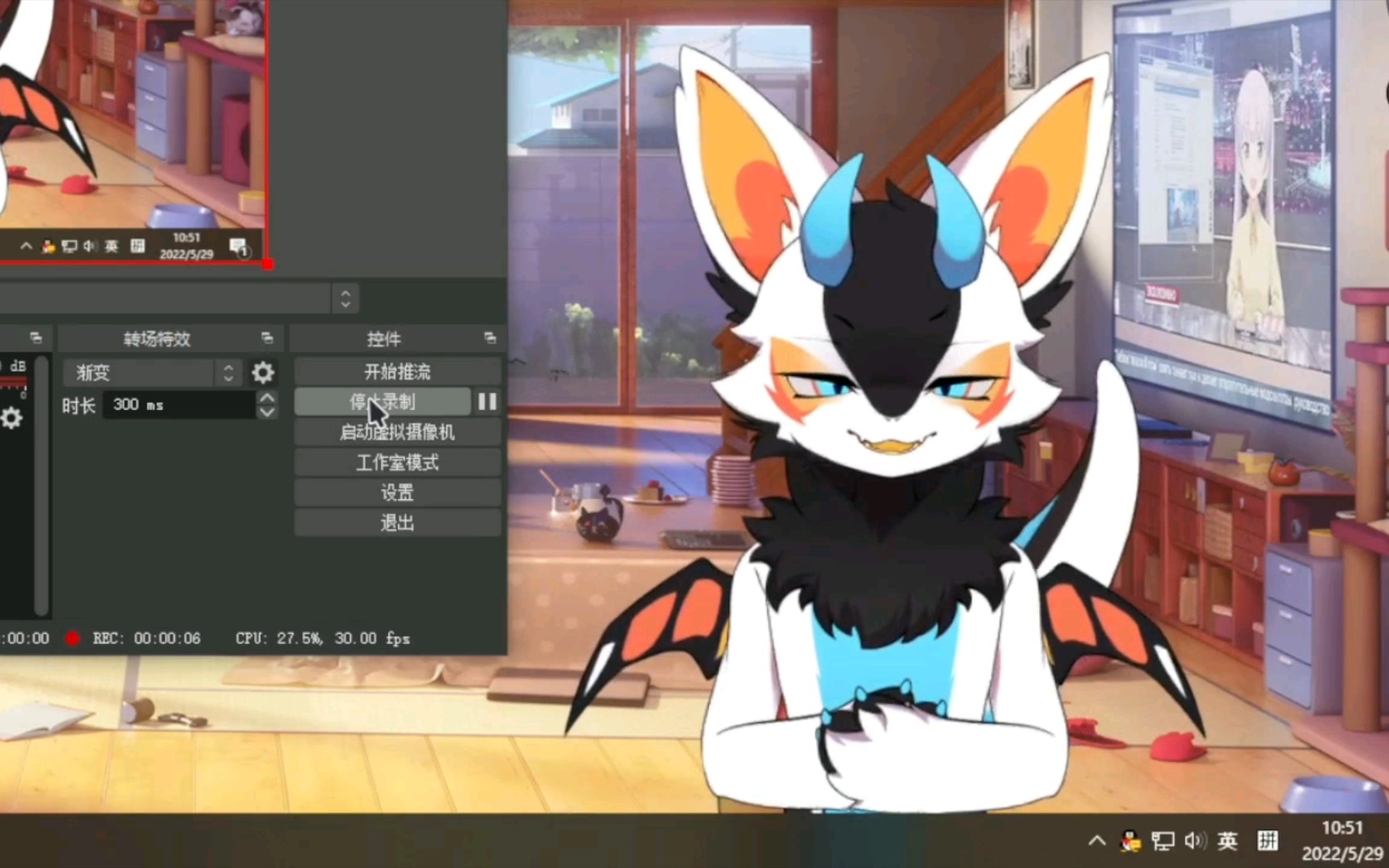 【Live2DViewerEX】表面上是壁纸/桌面软件而实际上可用于直播的...