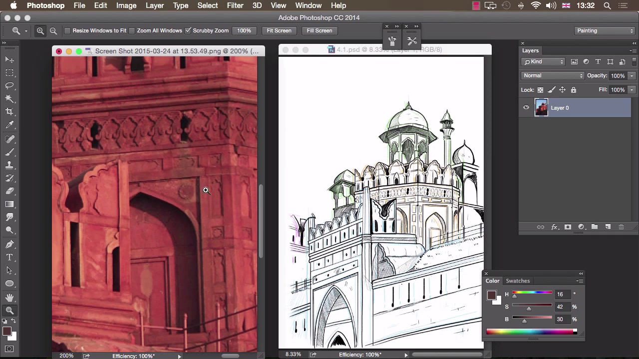 Adobe Photoshop中的绘画学习教程TutsPlus - Painting a Study in ...