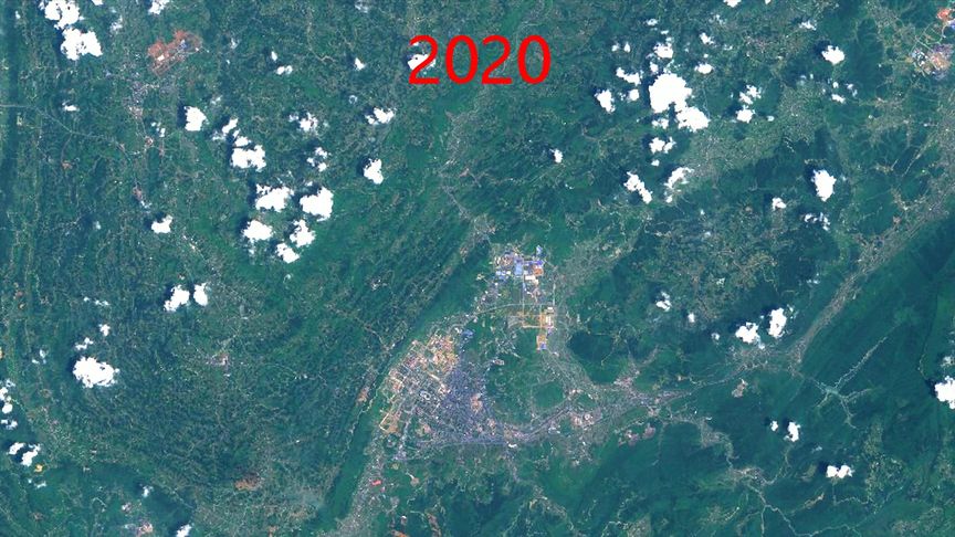 中国速度—重庆市南川区(1988~2020)