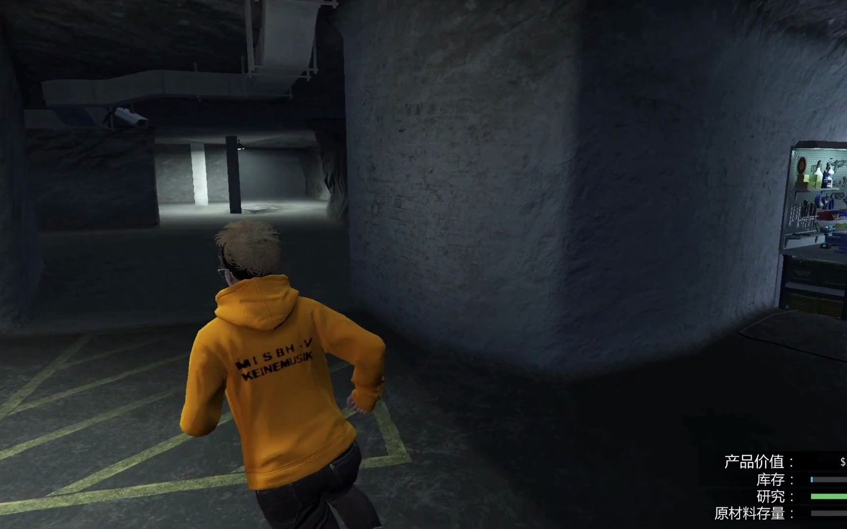 【GTAOL女玩家日常】之不知道高级军事武器怎么获得?快来地堡研究...