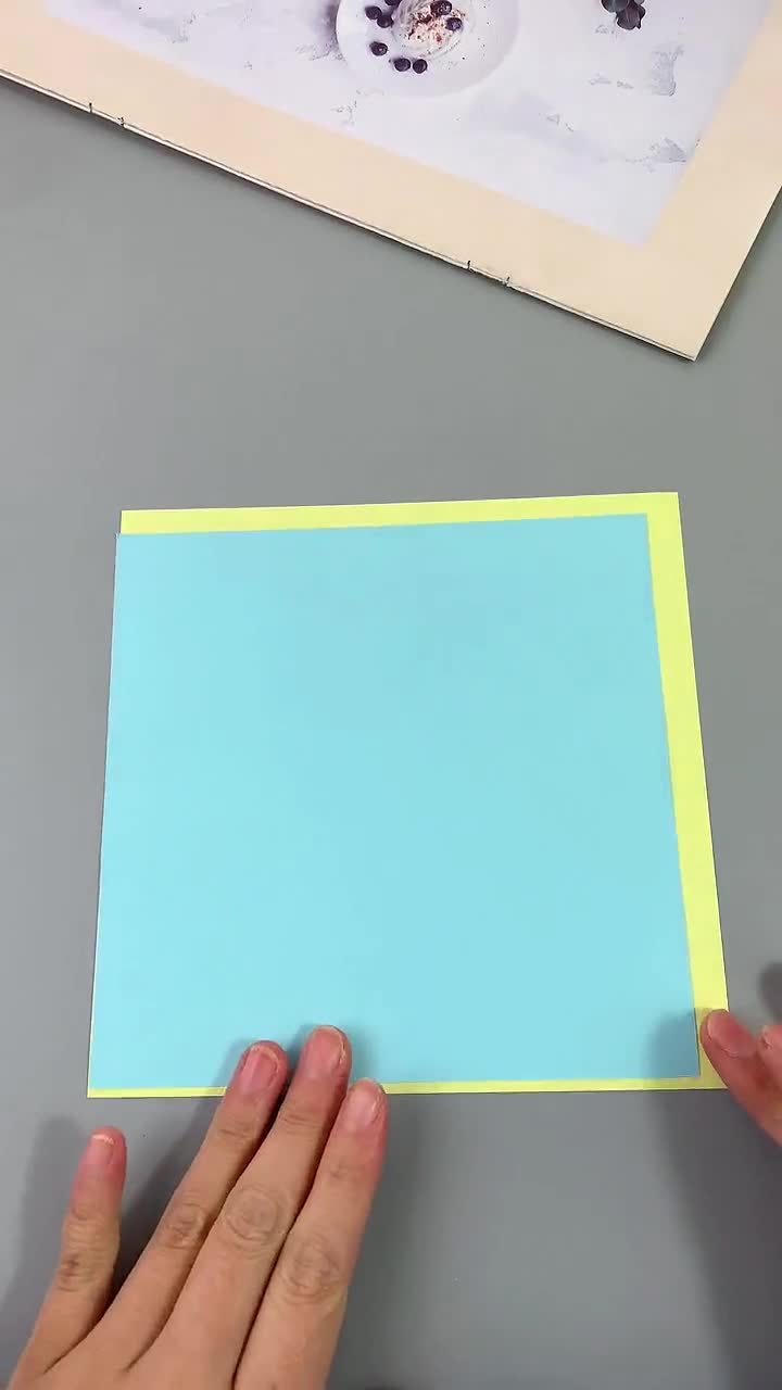 .精致的抽拉盒,挺像火柴盒外观简单易学折纸折纸教程手工diy手工制作