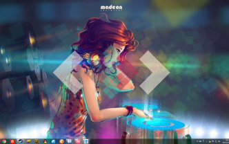 一款可以做音乐的动态壁纸