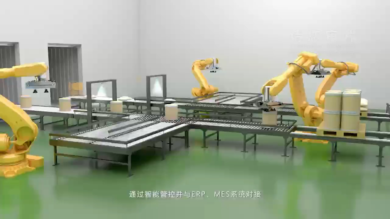 制药生产线三维动画 工艺流程动画 巨浪视觉
