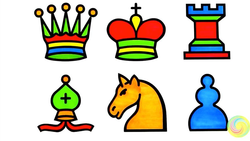 国际象棋简笔画儿歌