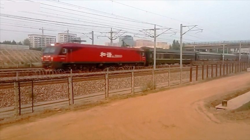全程21小时西宁开往北京西 T176次列车跨越阳泉北站不停车