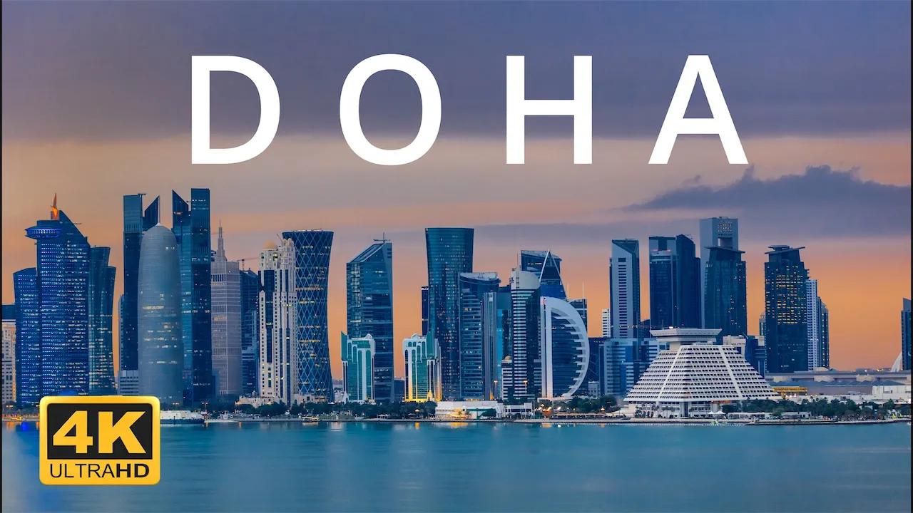 【4K航拍】卡塔尔 多哈 Doha, Qatar ߇�߇
