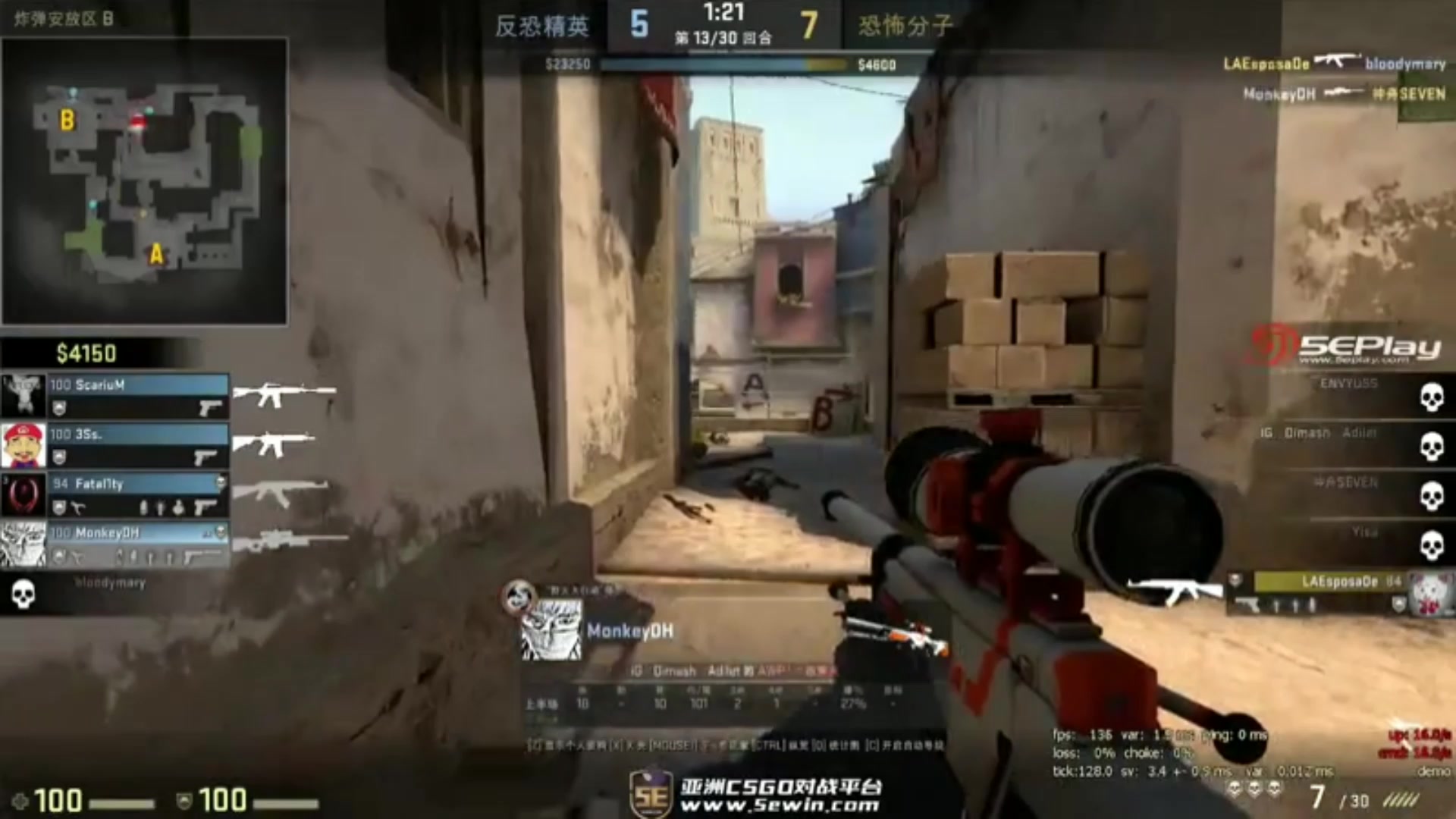 cf大神来到CSGo会怎么样? 蒙奇D希特勒