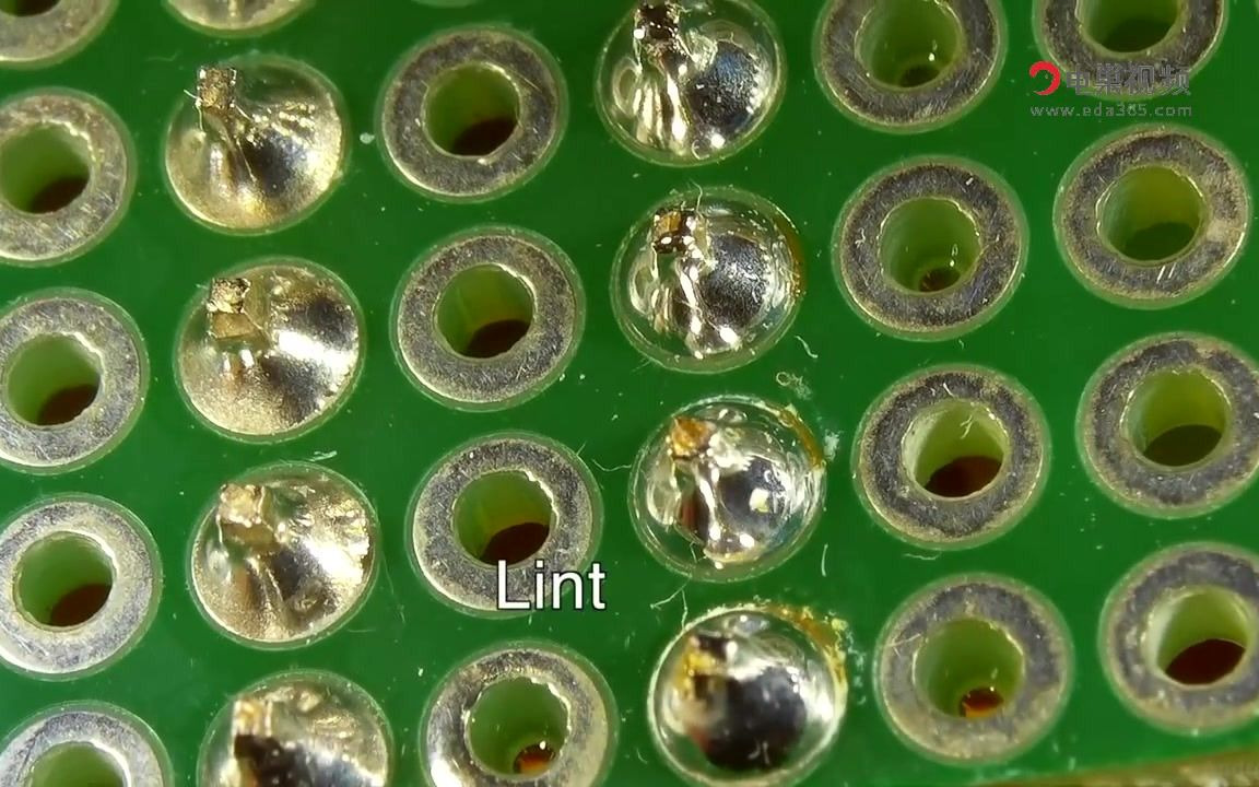 超清演示如何正确使用助焊剂
