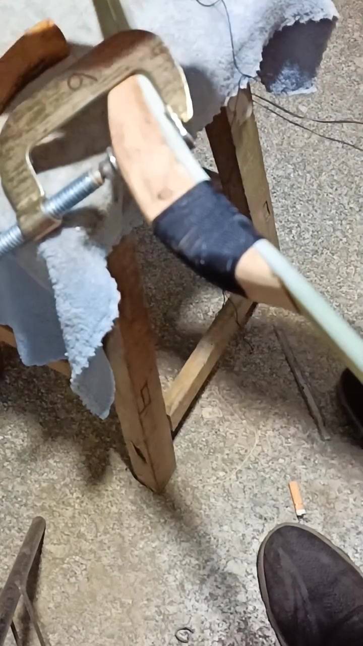 自制重磅野弓之三。 创意工 木艺