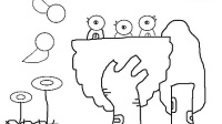 简笔画教学法 小鸟的画法