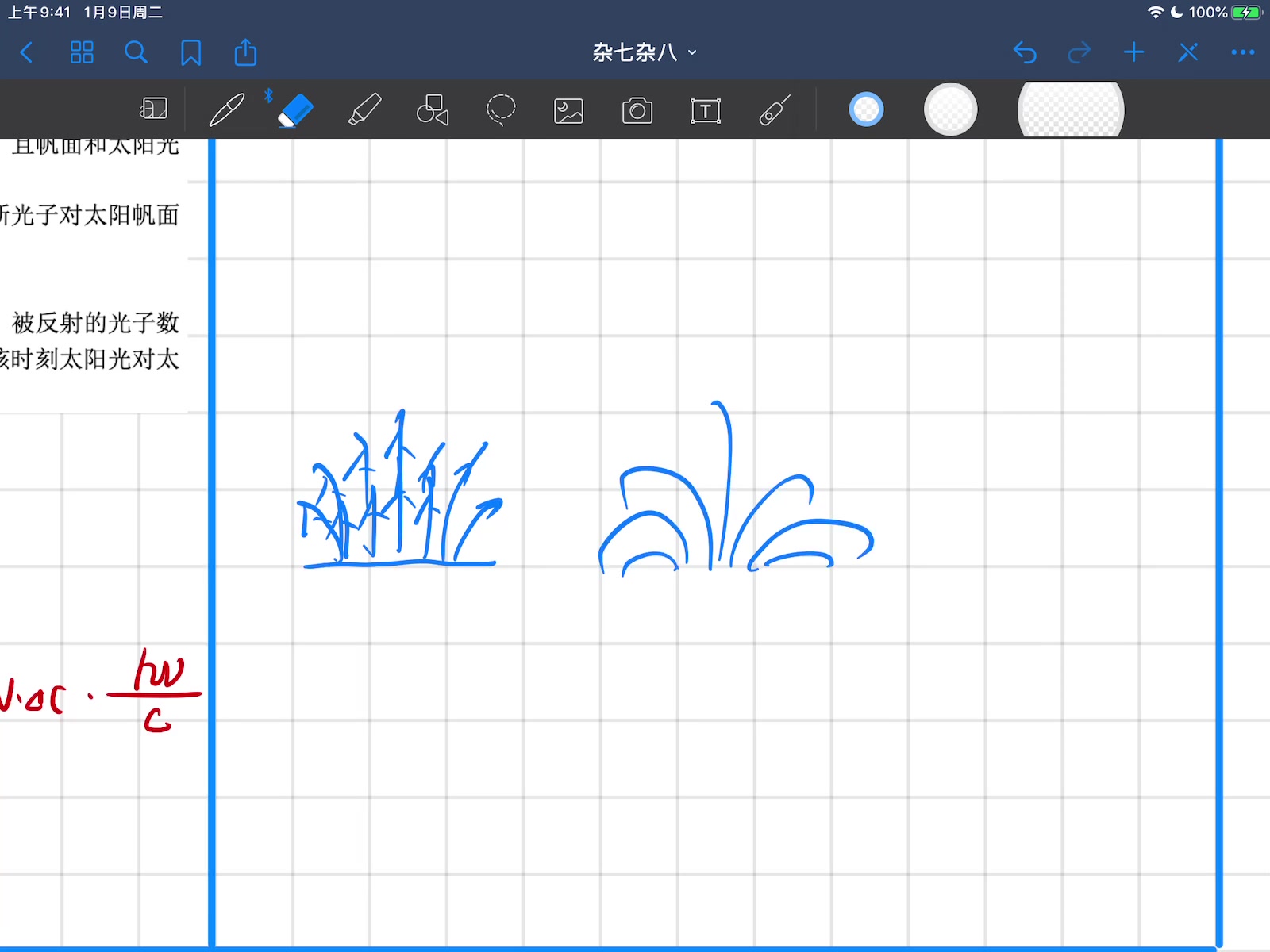 动量定理(流体问题) 第2讲