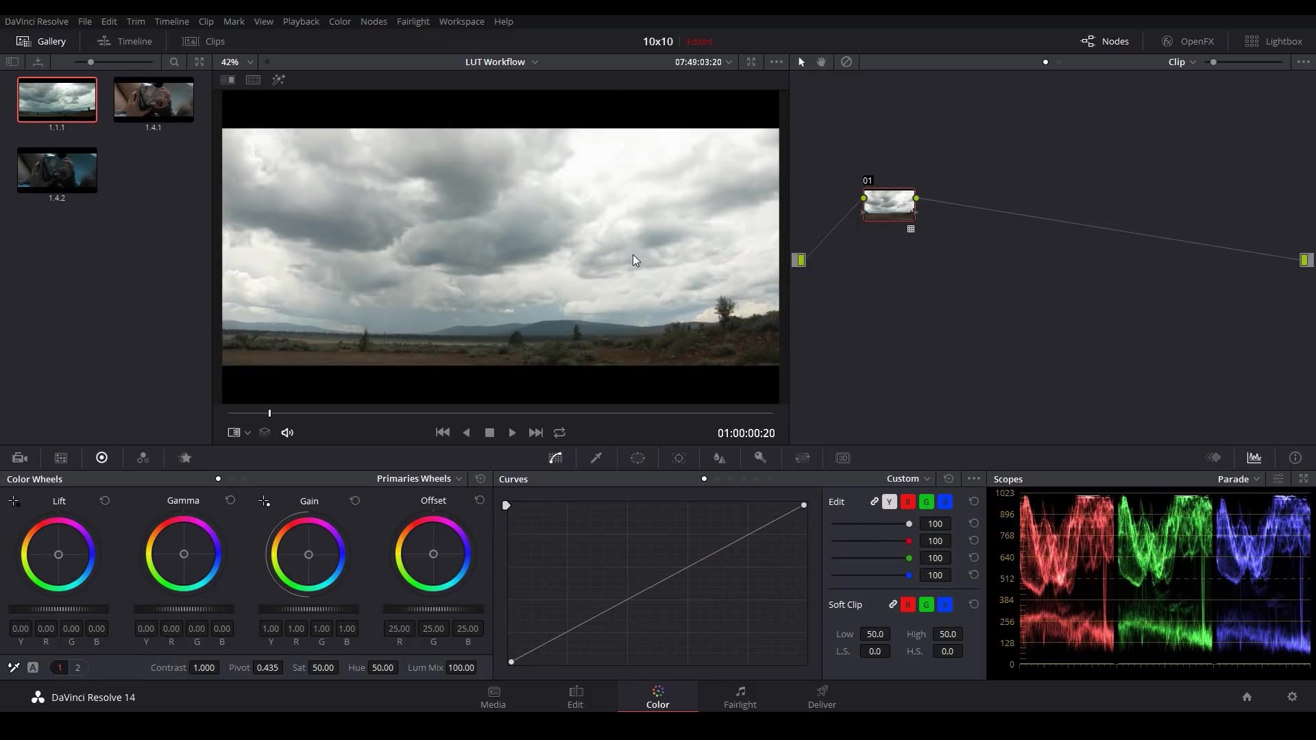LUT工作流解释【DaVinci Resolve】【视频调色】【达芬奇调色】【...