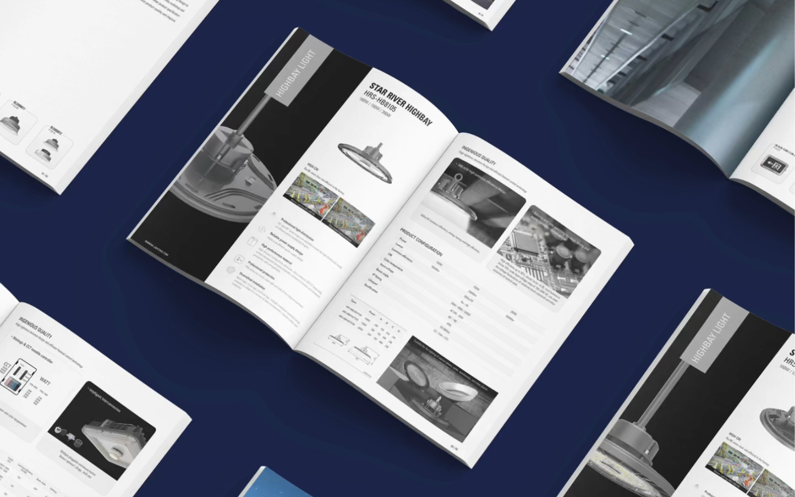 【画册设计案例】浙江照明企业英文版画册设计案例欣赏
