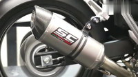 本田CB500F换装SC排气管,听听双缸的声浪如何!