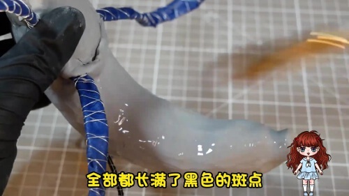 模型制作:放久了的水果千万别吃了,小心已经产生了变异