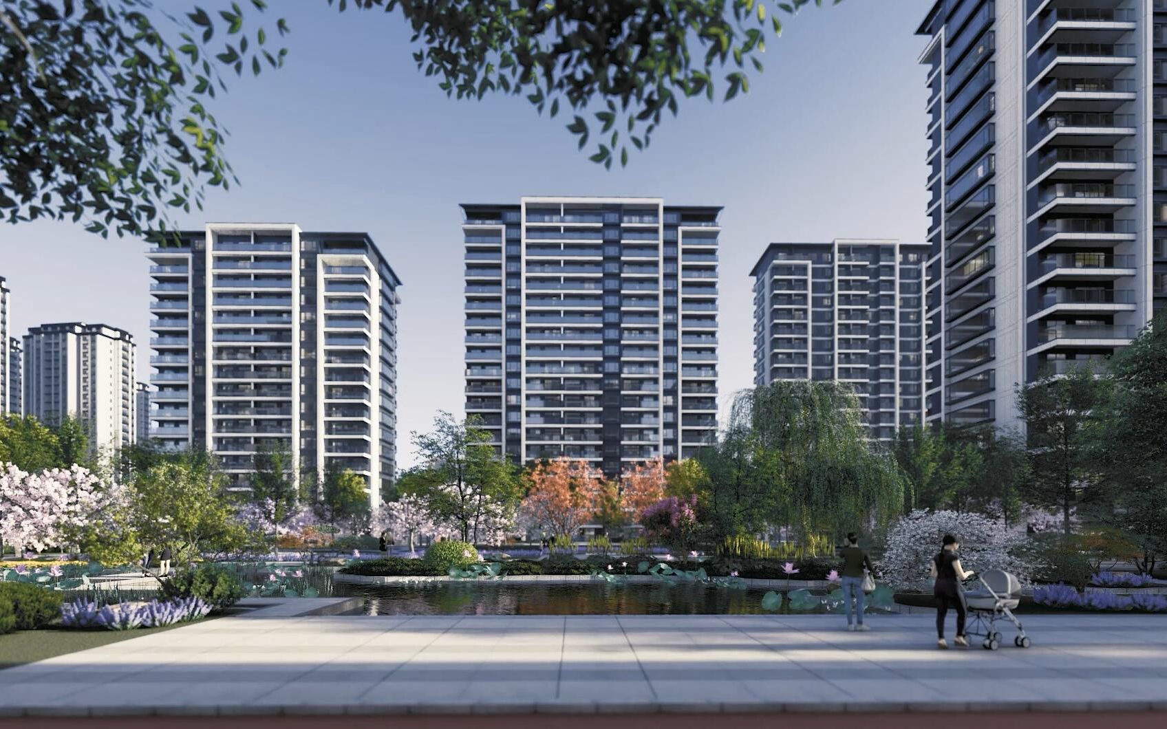小区建筑设计 LUMION表现