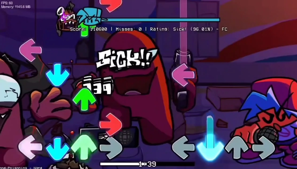 FNF 在我们之中(Among us)模组 神曲警告!