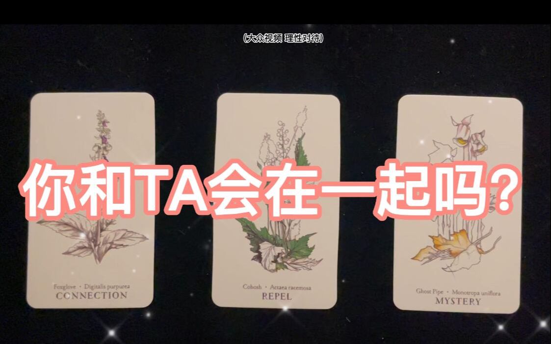 【塔罗测试】你和TA会在一起吗?快来接好运吧~