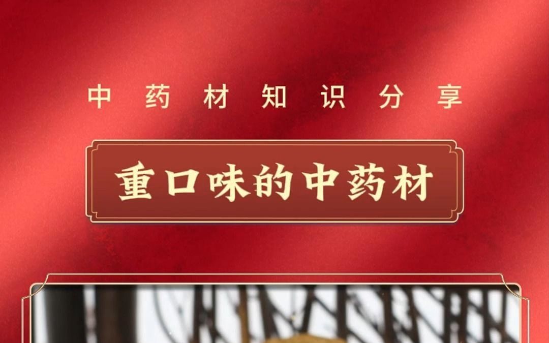 盘点那些重口味的中药材