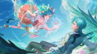 王者荣耀:瑶妹情人节皮肤,时之祈愿,特效太漂亮了