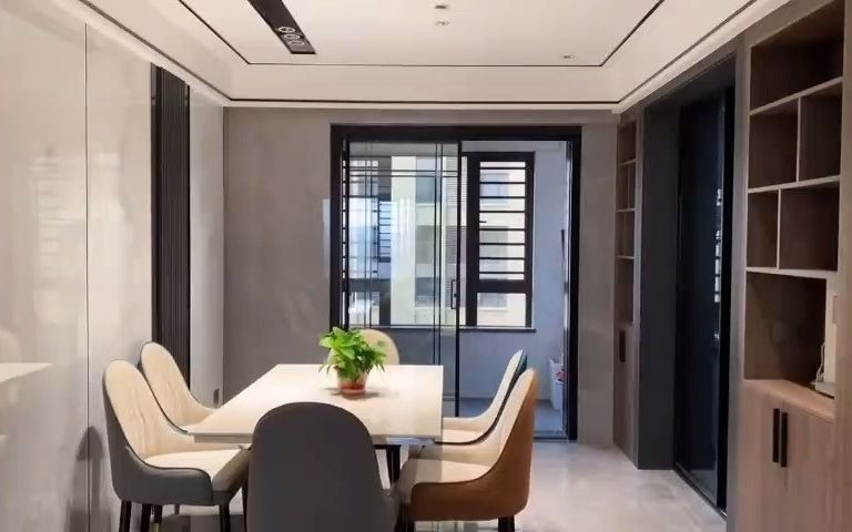 现代简约风格装修,简单明了,特别适合居家过日子